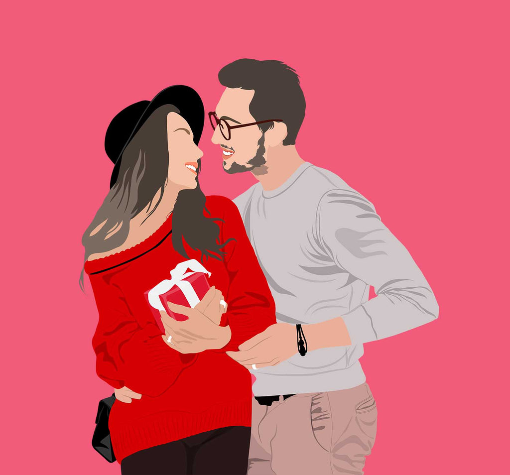 Faceless Human Portrait – Paw Gifty