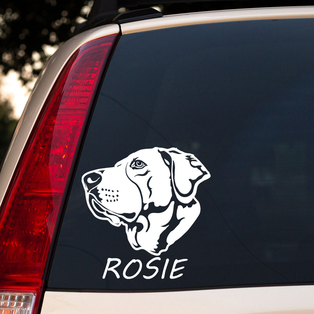 Custom Pet Car Decal | Personalized Dog & Cat Stickers – Paw Gifty